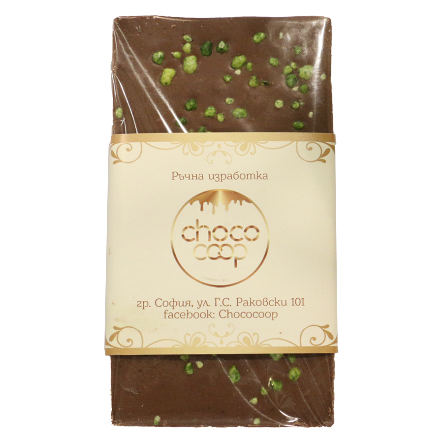 Млечен шоколад с лайм 100 г - Шоко Кооп