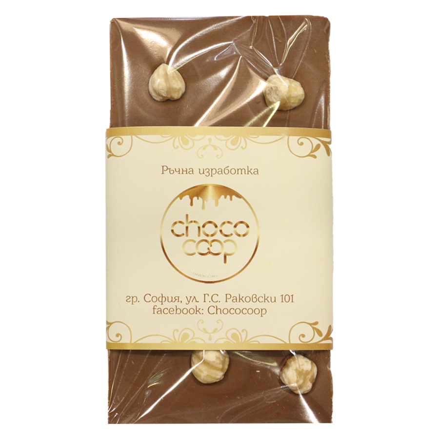 Млечен шоколад с лешник 100 г - Шоко Кооп